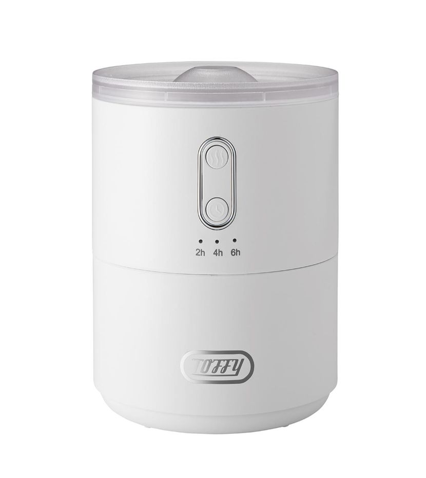 【加湿器】ポンポン飛び出るリング型の蒸気をライトアップ! 『Toffy ふわふわリング加湿器』【2023年モデル】 | 特選街web